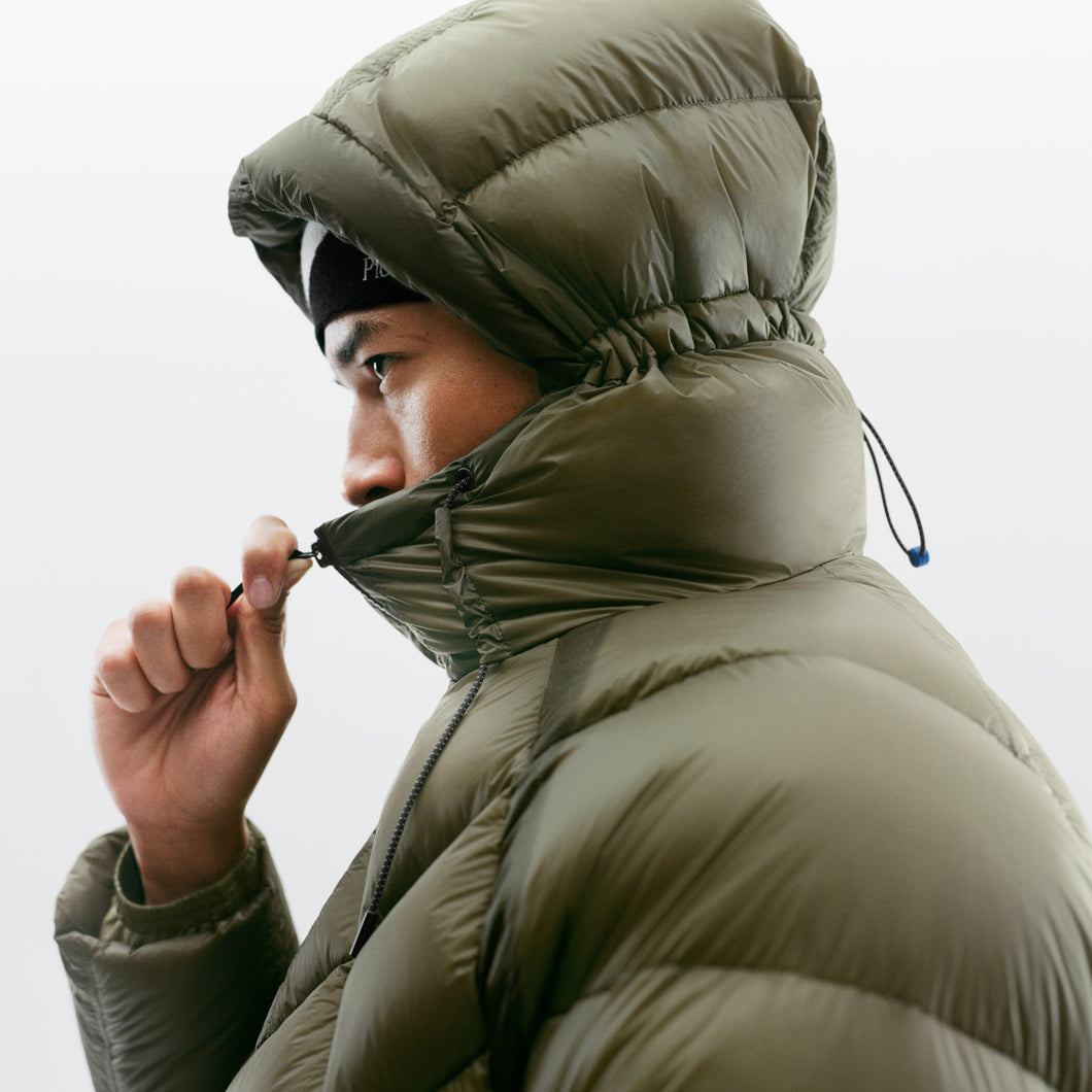 PUFFER JACKET OLIVE – PICANTE
