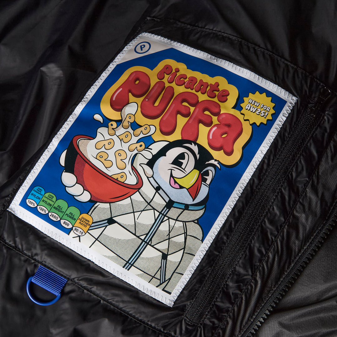 PUFFER JACKET BLACK – PICANTE